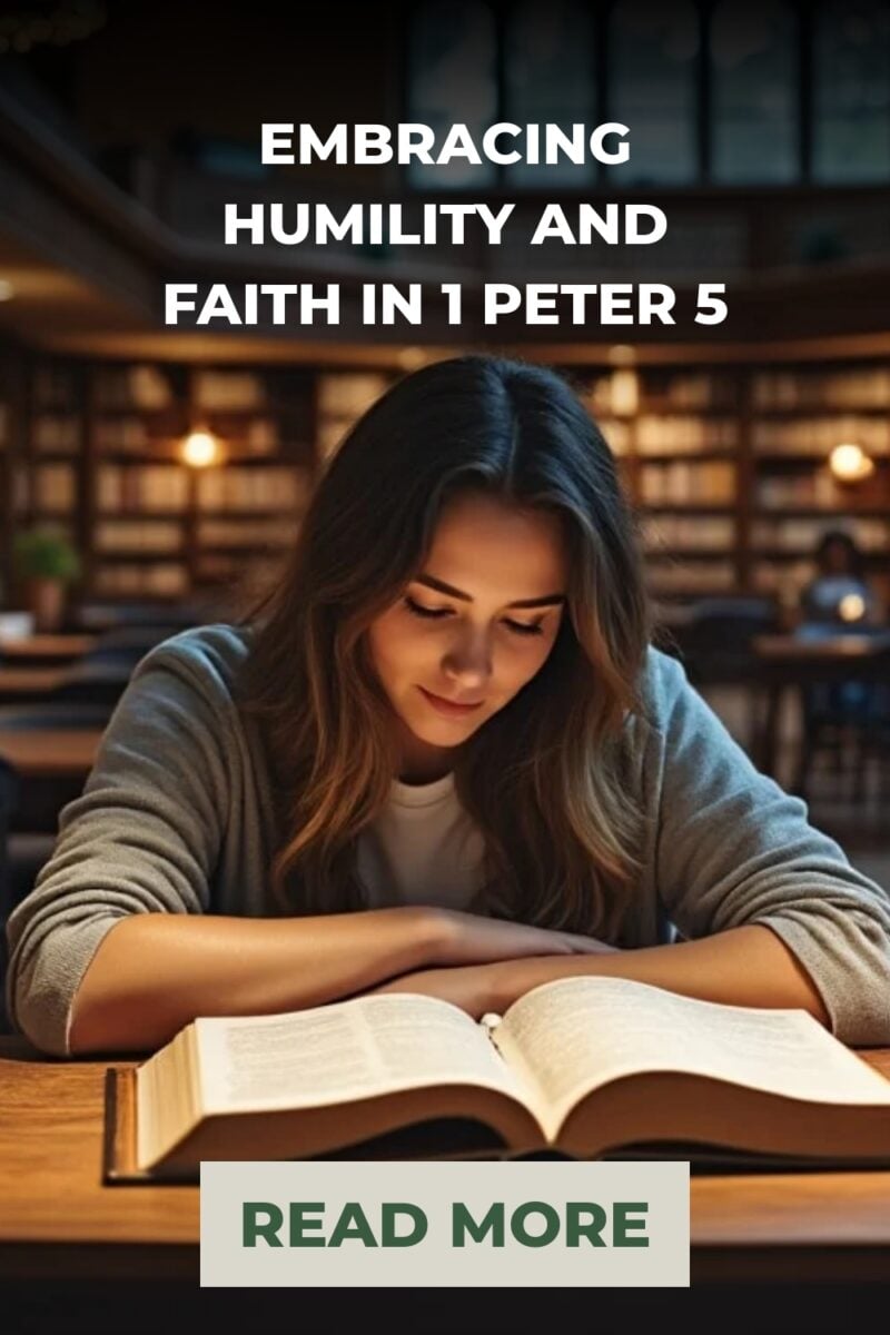 Embracing Humility and Faith in 1 Peter 5