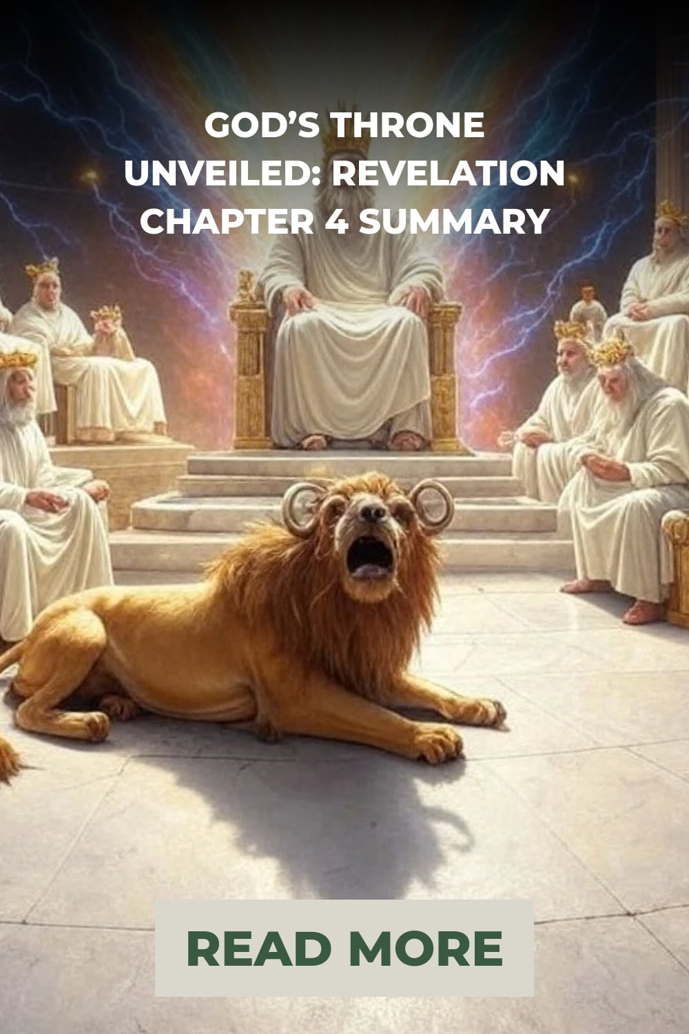 God's Throne Unveiled: Revelation Chapter 4 Summary