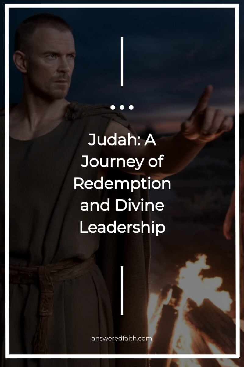 Judah: A Journey of Redemption and Divine Leadership