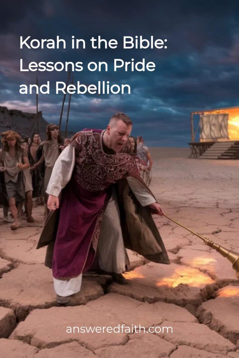Korah in the Bible: Lessons on Pride and Rebellion