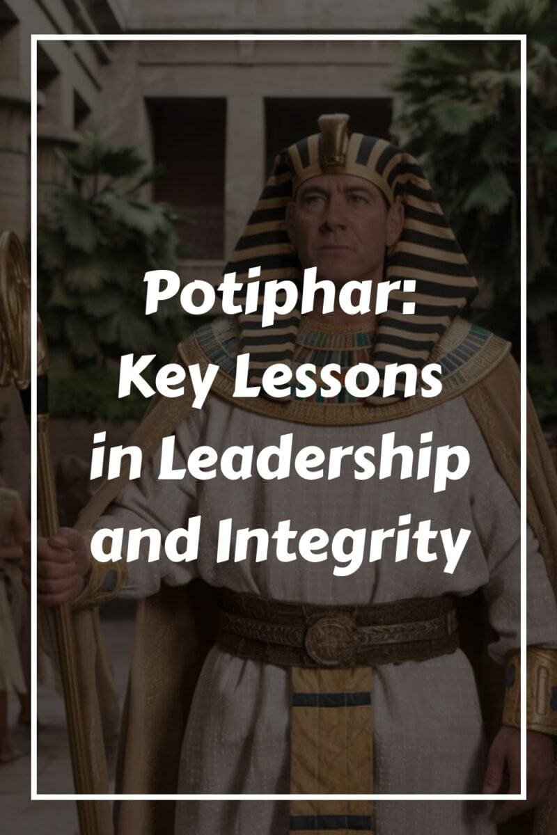 Potiphar: Key Lessons in Leadership and Integrity