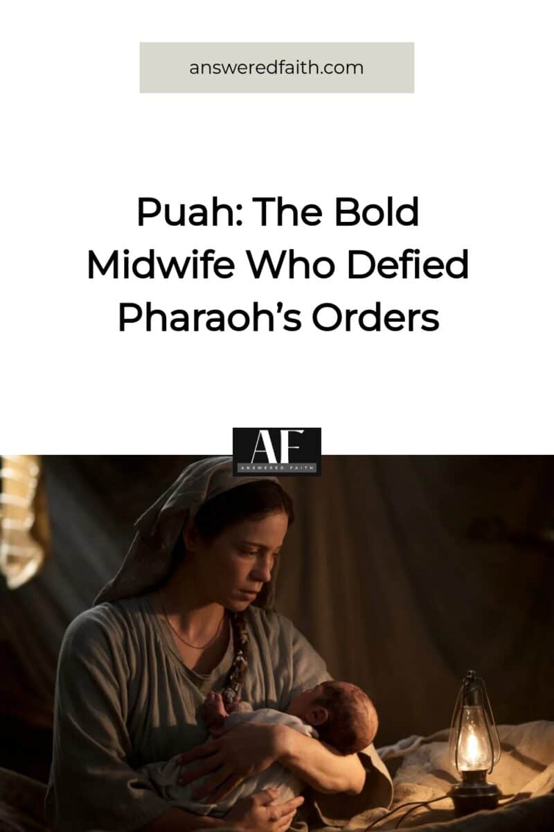 Puah: The Bold Midwife Who Defied Pharaoh's Orders