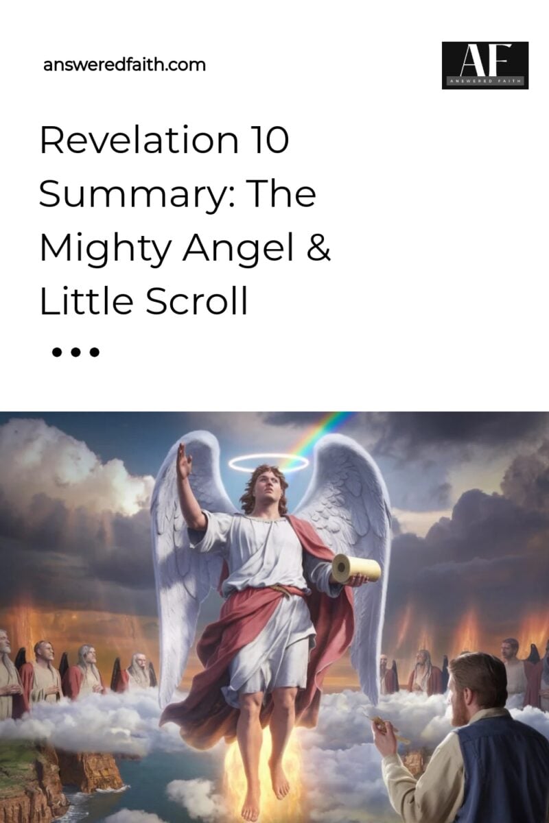 Revelation 10 Summary: The Mighty Angel & Little Scroll