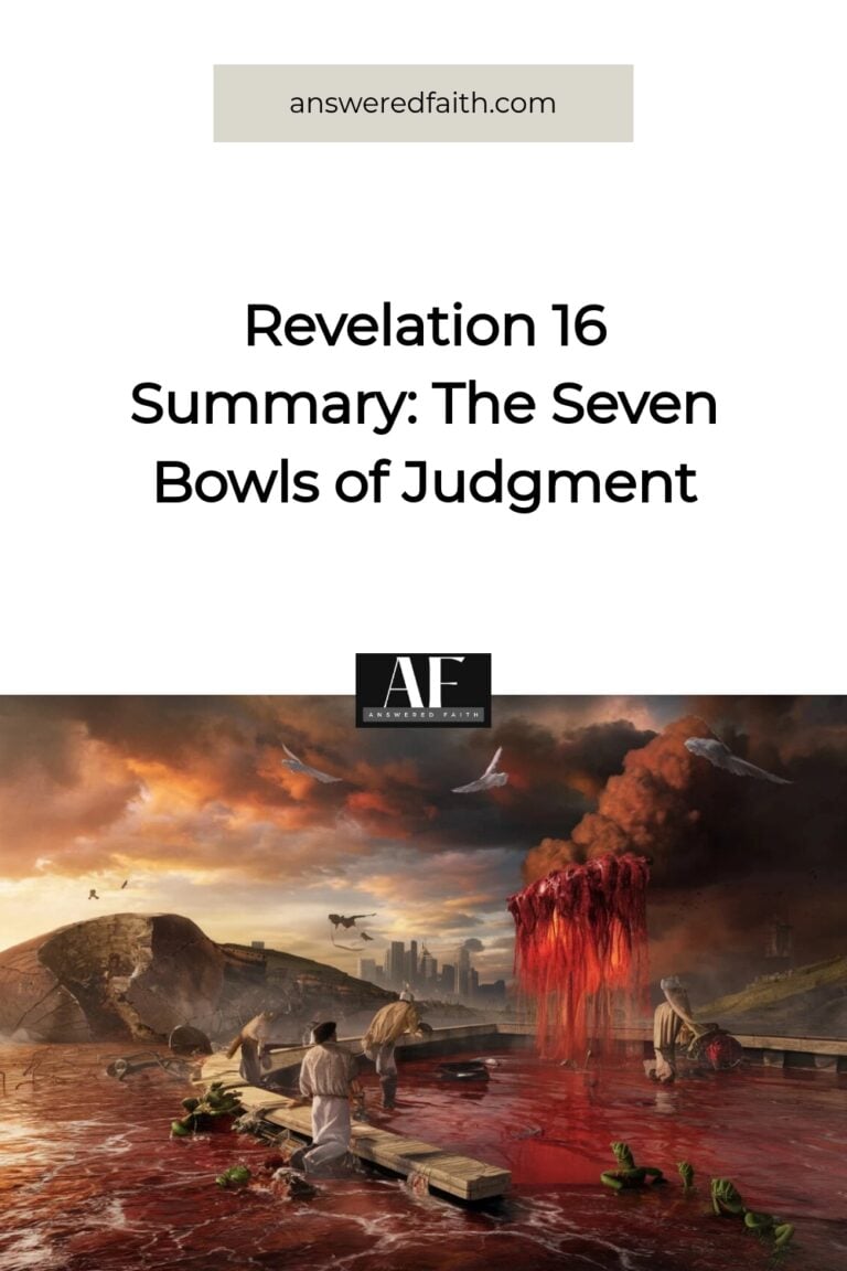 Revelation 16 Summary: The Seven Bowls of Judgment