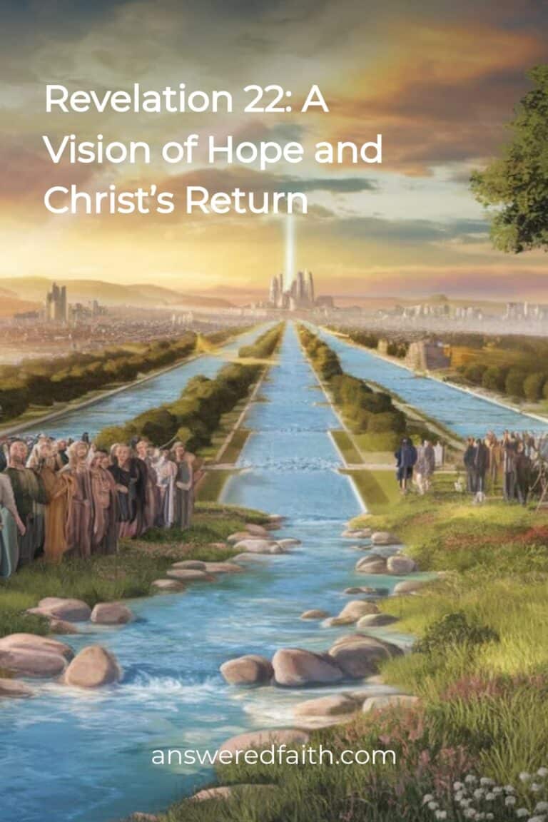 Revelation 22: A Vision of Hope and Christ’s Return