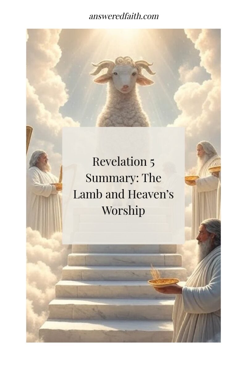 Revelation 5 Summary: The Lamb and Heaven's Worship