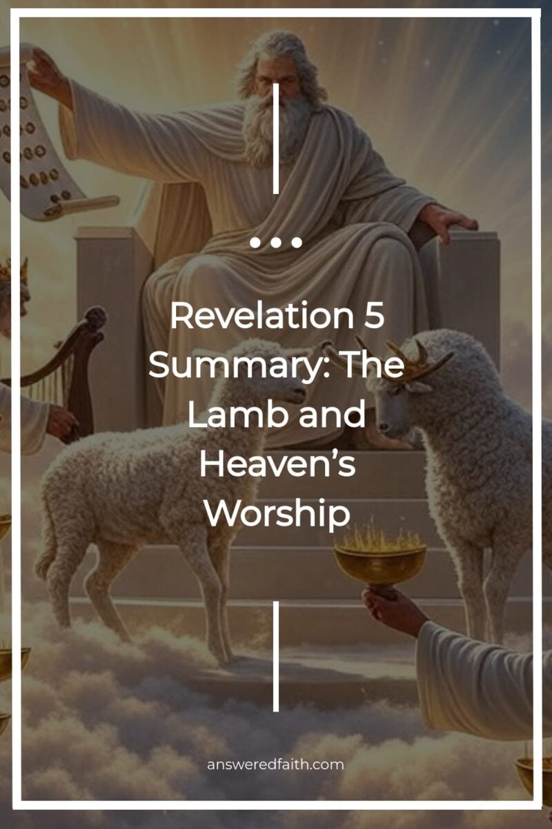 Revelation 5 Summary: The Lamb and Heaven's Worship