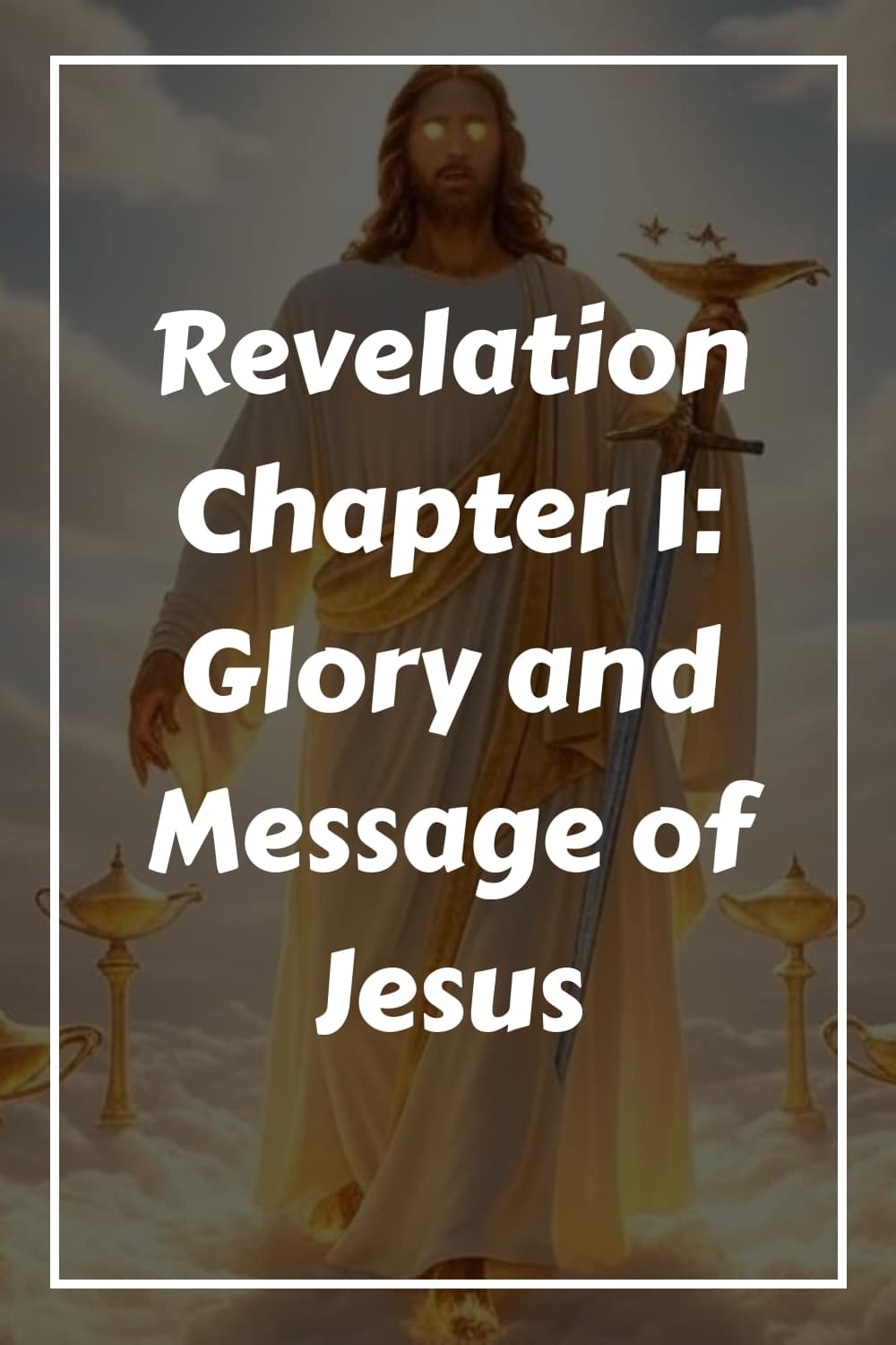 Revelation Chapter 1: Glory and Message of Jesus