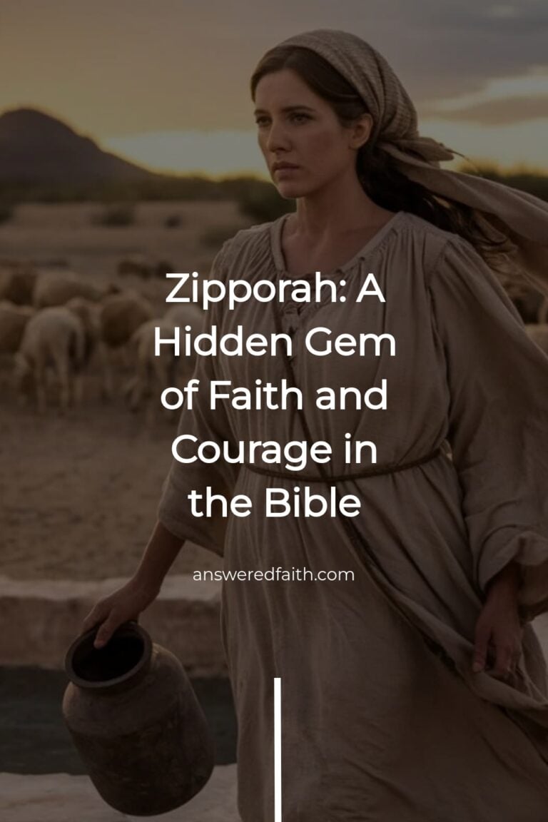 Zipporah: A Hidden Gem of Faith and Courage in the Bible
