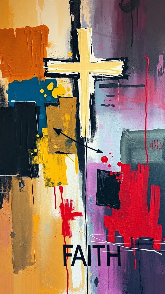 20+ Stunning Abstract Christian Art Pieces to Inspire Your Faith