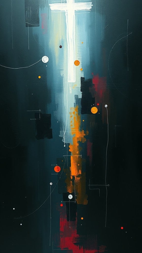 20+ Stunning Abstract Christian Art Pieces to Inspire Your Faith