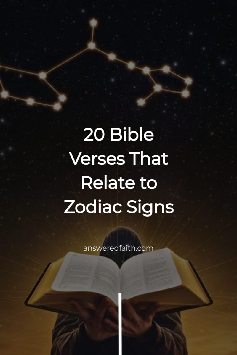 20 Bible Verses That Relate to Zodiac Signs