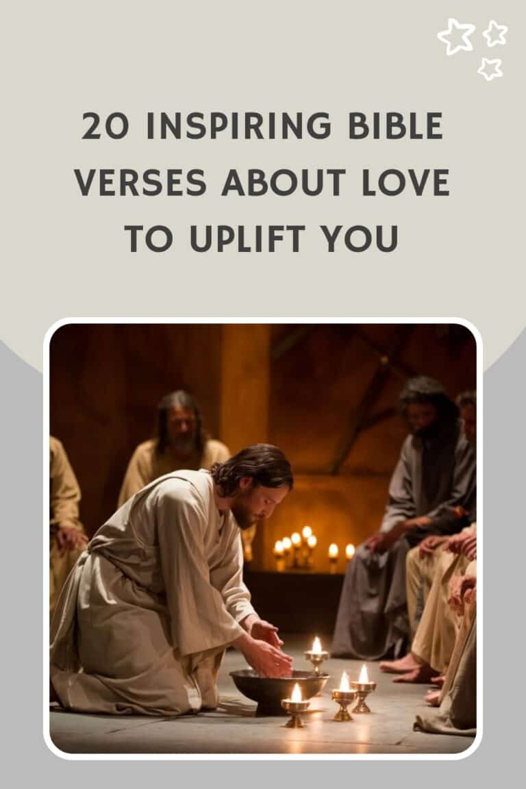 20 Inspiring Bible Verses About Love to Uplift You