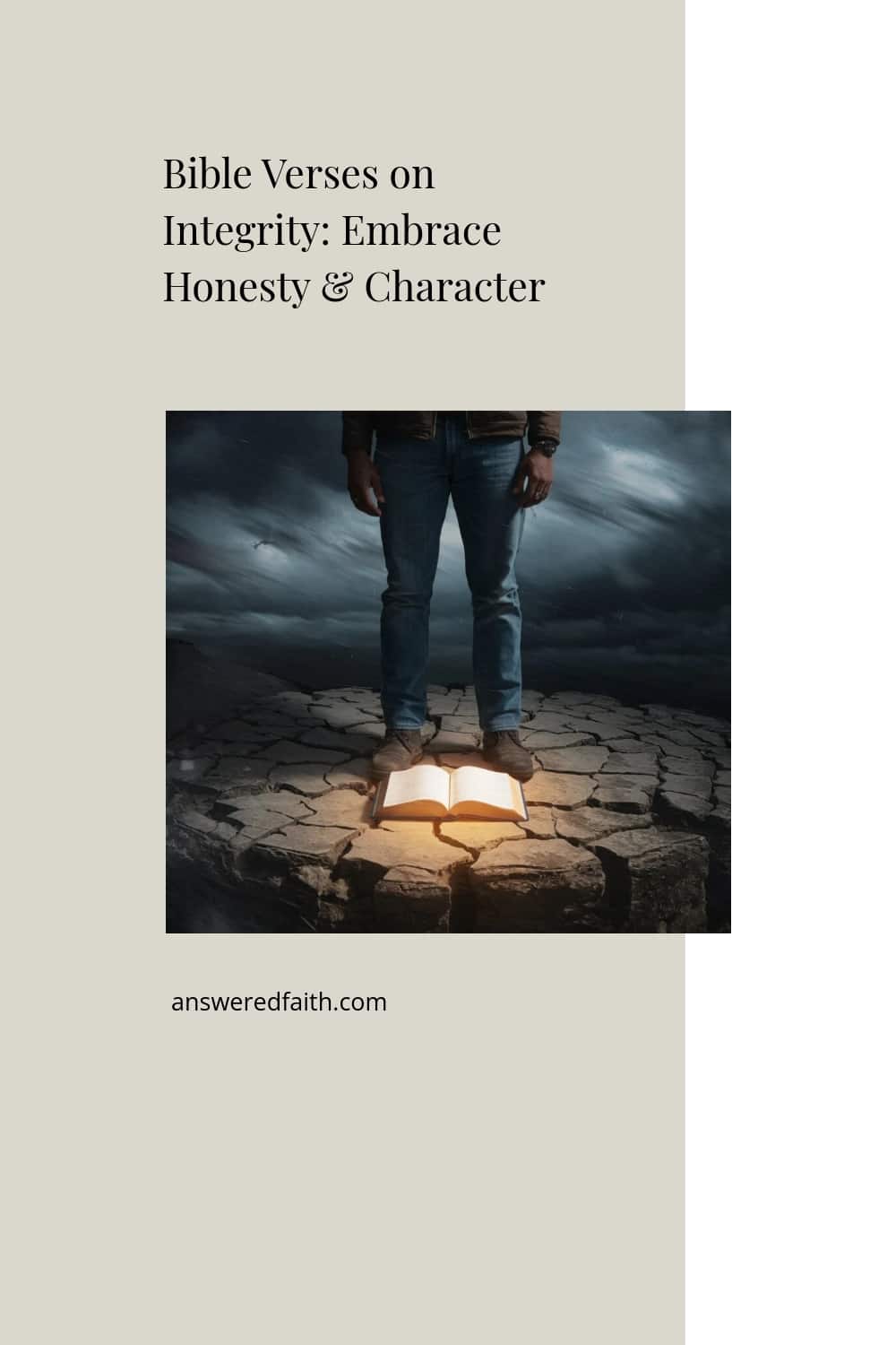 Bible Verses on Integrity: Embrace Honesty & Character