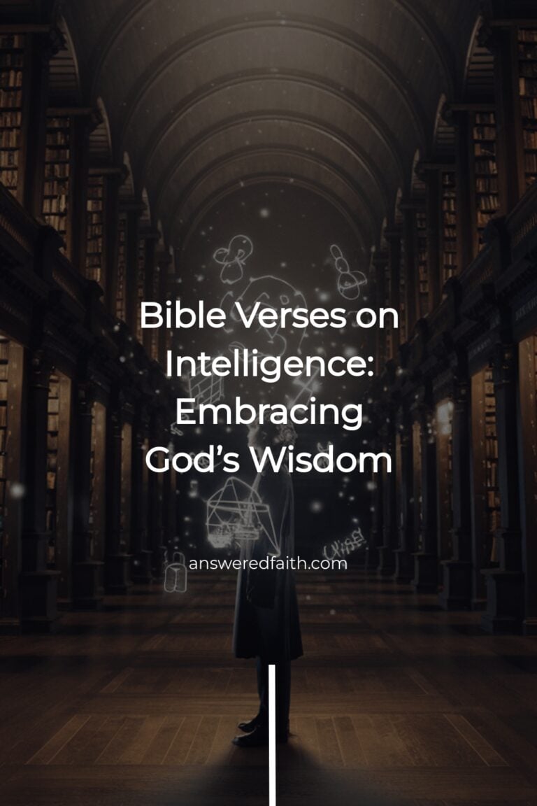 Bible Verses on Intelligence: Embracing God's Wisdom