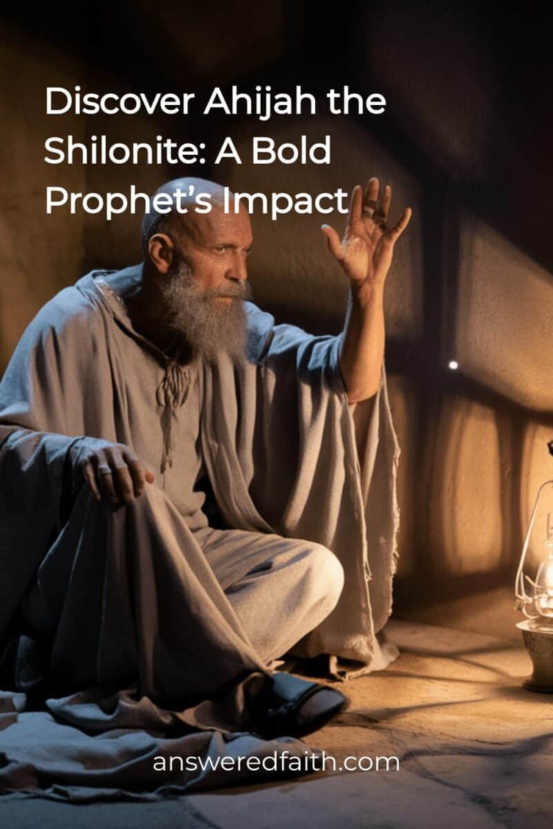 Discover Ahijah the Shilonite: A Bold Prophet's Impact