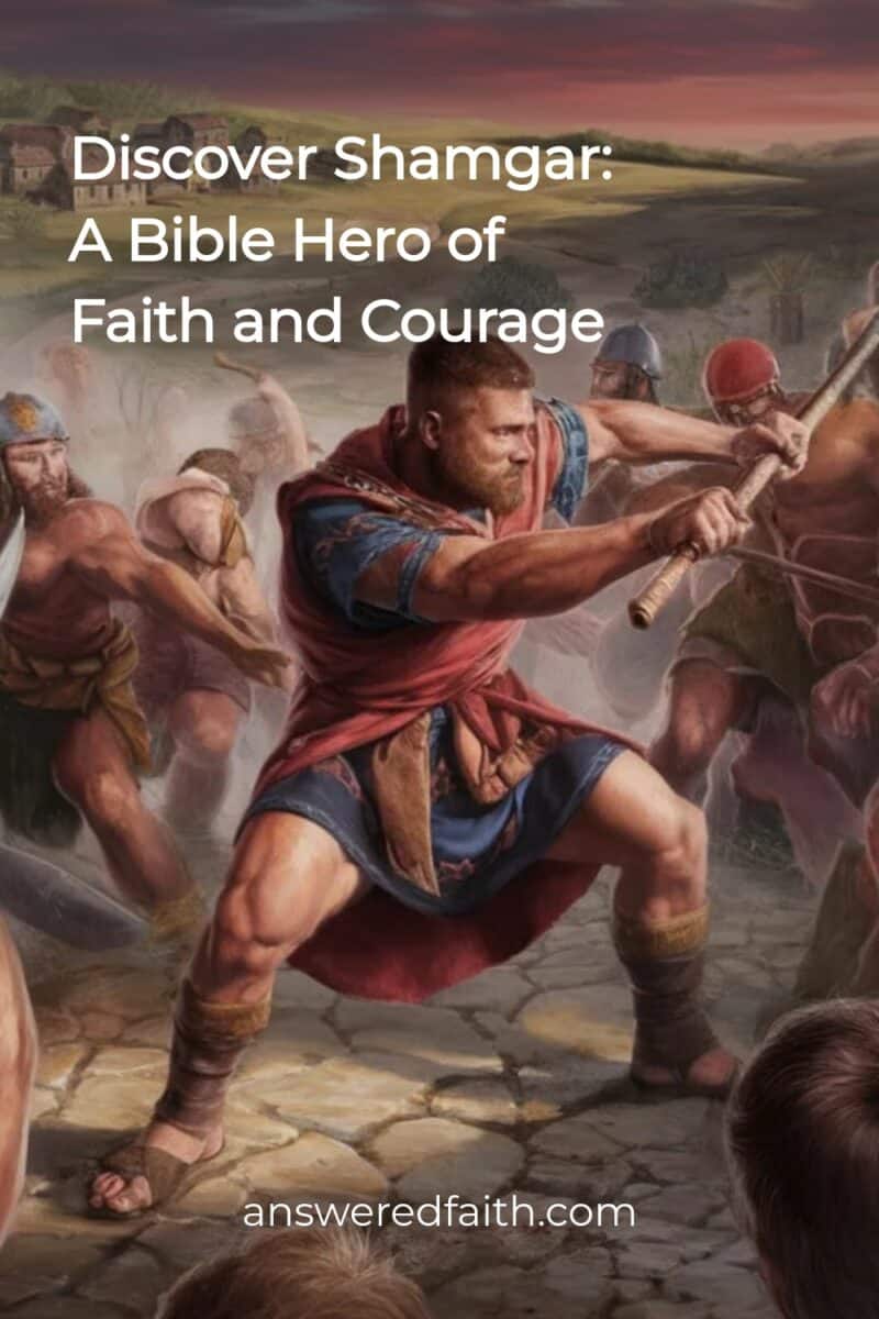 Discover Shamgar: A Bible Hero of Faith and Courage