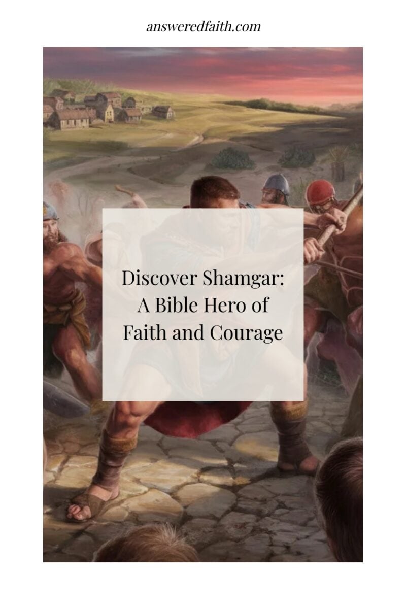 Discover Shamgar: A Bible Hero of Faith and Courage