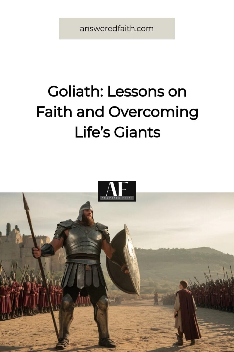 Goliath: Lessons on Faith and Overcoming Life's Giants
