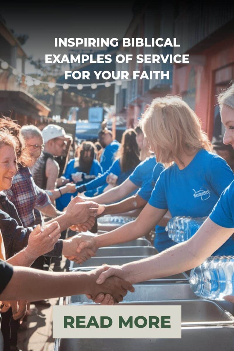 Inspiring Biblical Examples of Service for Your Faith