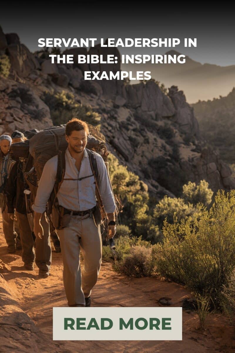 Servant Leadership in the Bible: Inspiring Examples