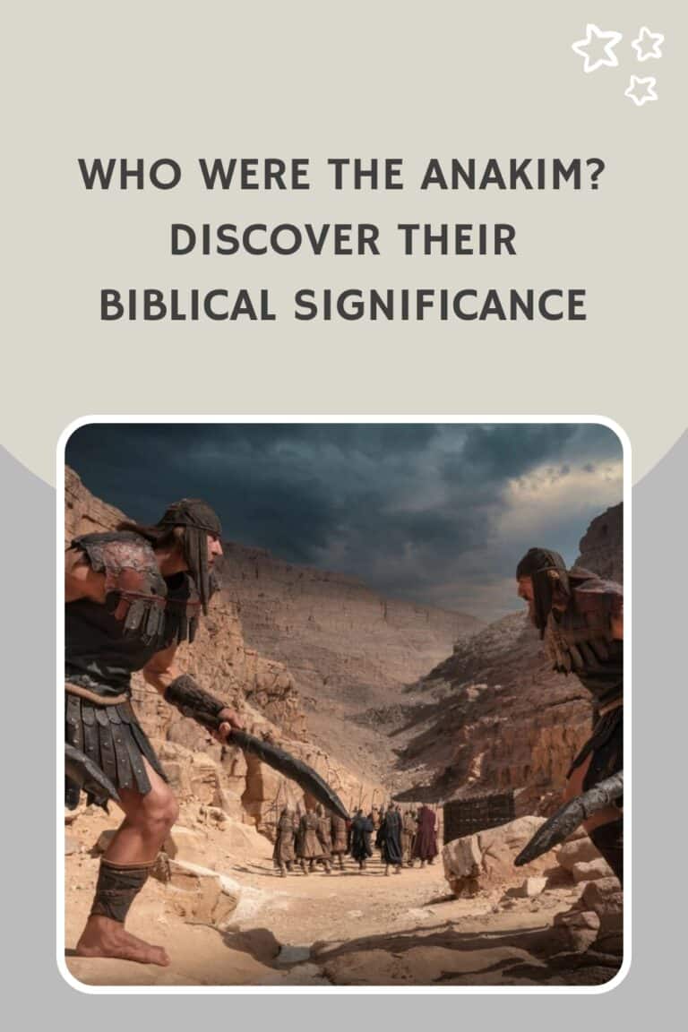 Who Were the Anakim? Discover Their Biblical Significance
