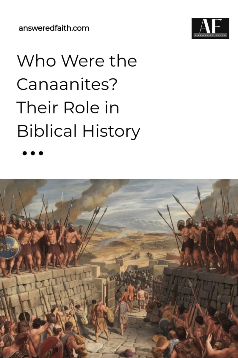 Who Were the Canaanites? Their Role in Biblical History