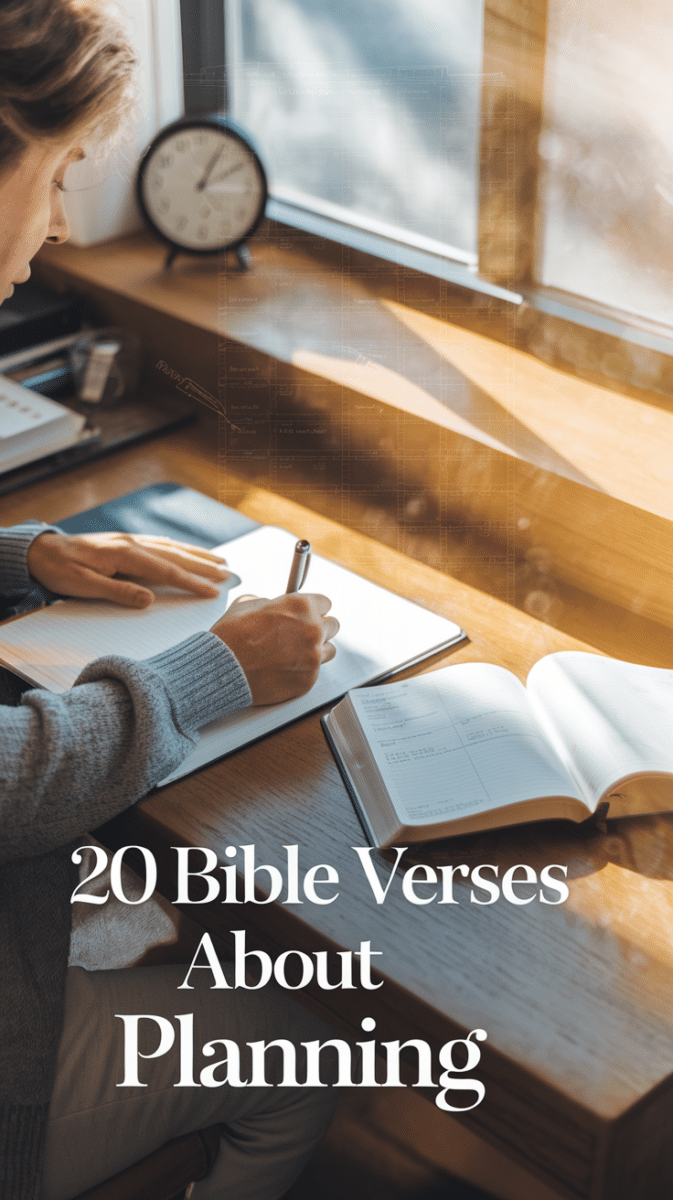 20 Bible Verses to Inspire Your Planning Journey