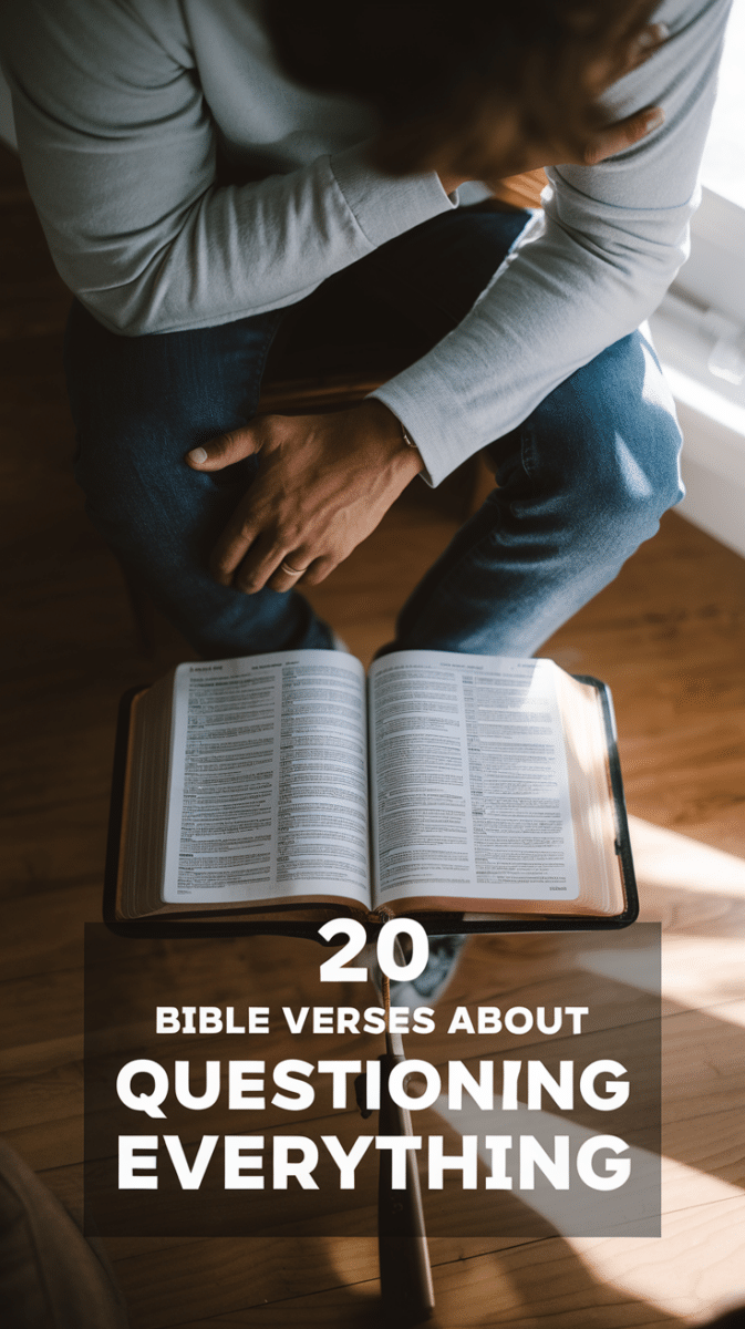 20 Bible Verses for When You Question Everything
