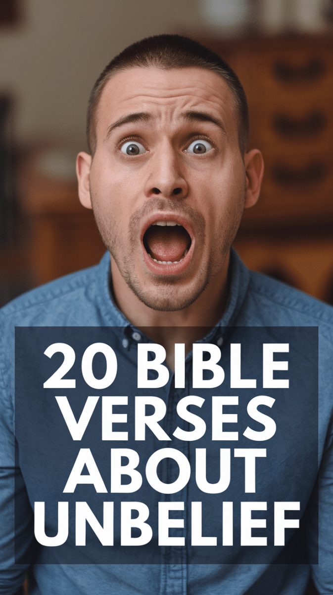 20 Uplifting Bible Verses to Overcome Unbelief