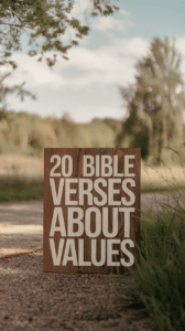 20 Bible Verses to Inspire Your Core Values