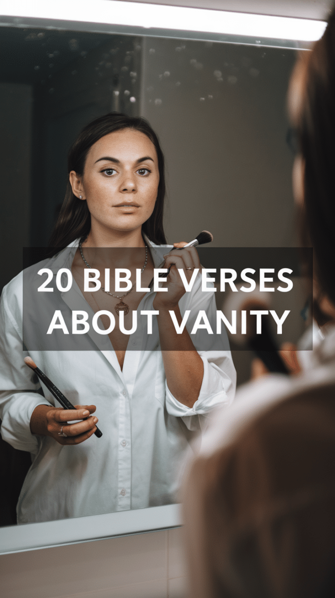 20 Bible Verses on Vanity and True Value