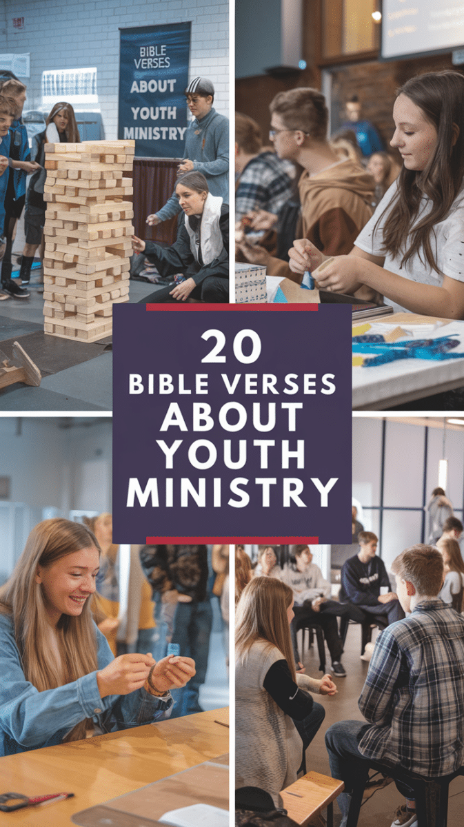 20 Inspiring Bible Verses for Youth Ministry Leaders