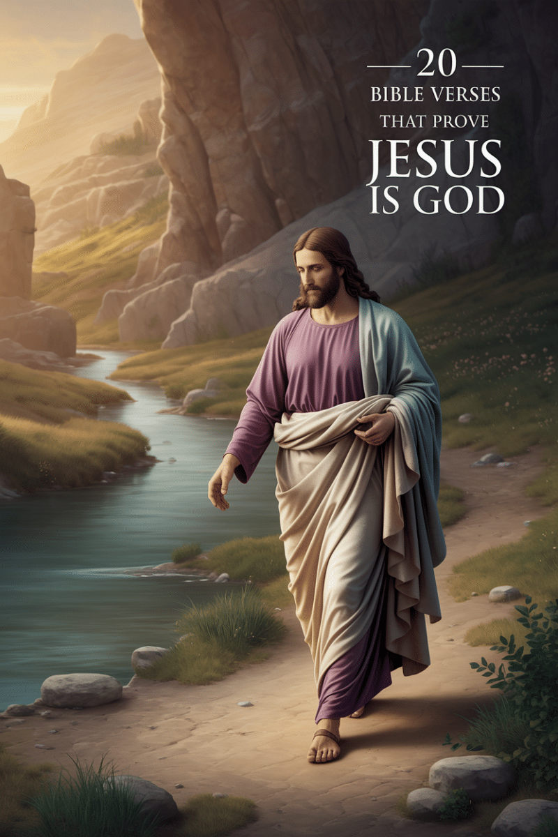 20 Bible Verses That Prove Jesus Is God