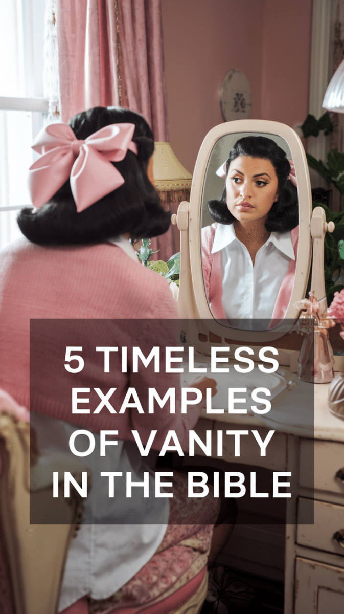 5 Biblical Examples of Vanity and Their Lasting Lessons
