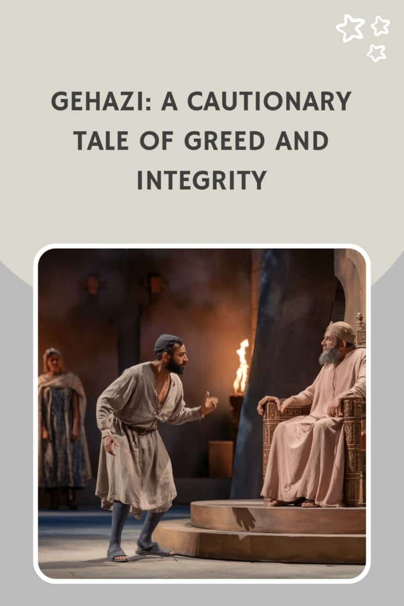 Gehazi: A Cautionary Tale of Greed and Integrity