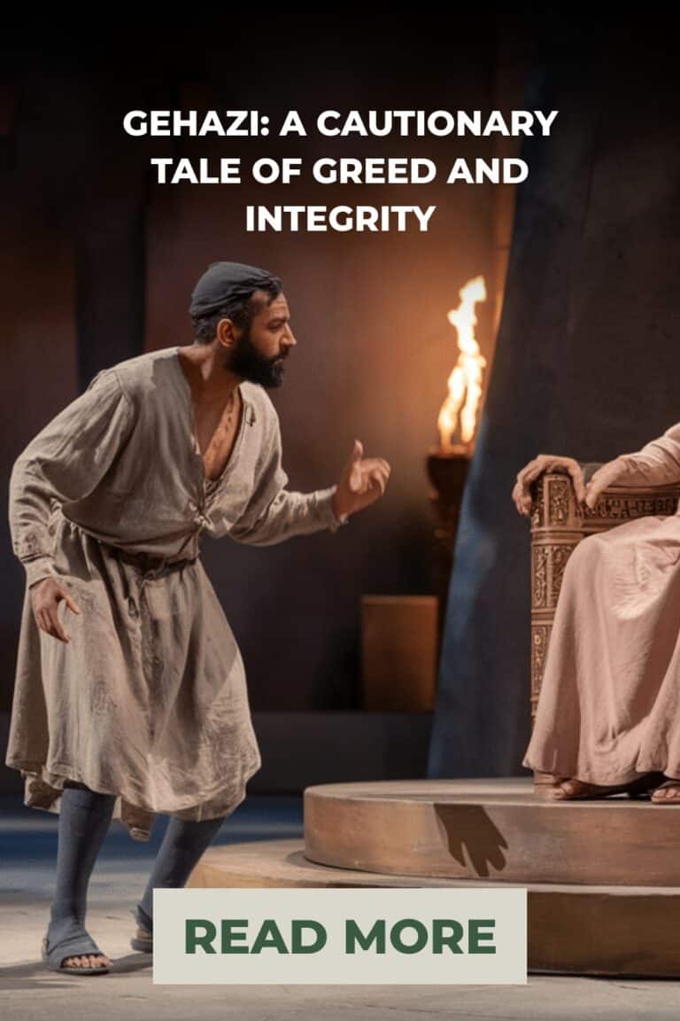 Gehazi: A Cautionary Tale of Greed and Integrity