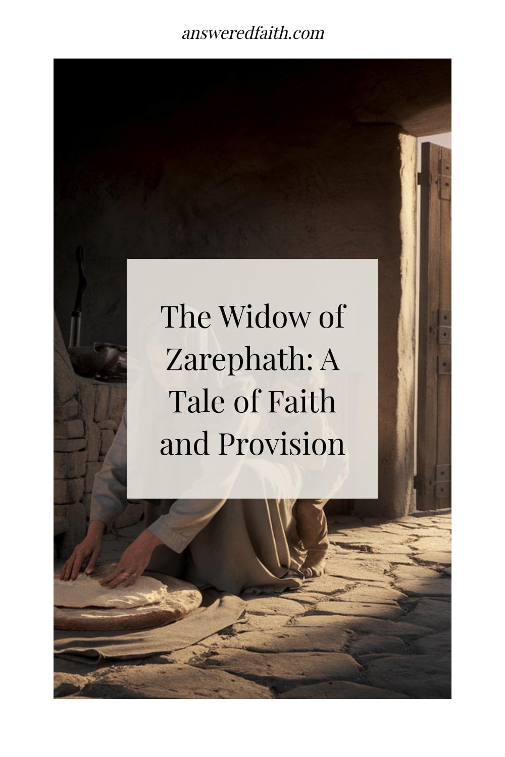 The Widow of Zarephath: A Tale of Faith and Provision