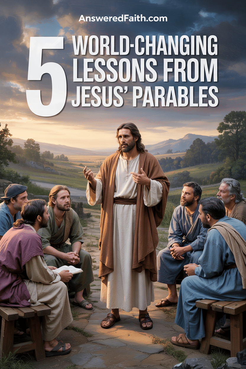 5 Life-Changing Lessons from Jesus' Parables