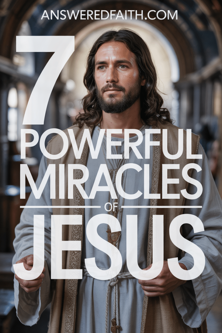 7 Miracles of Jesus That Showcase His Divine Authority