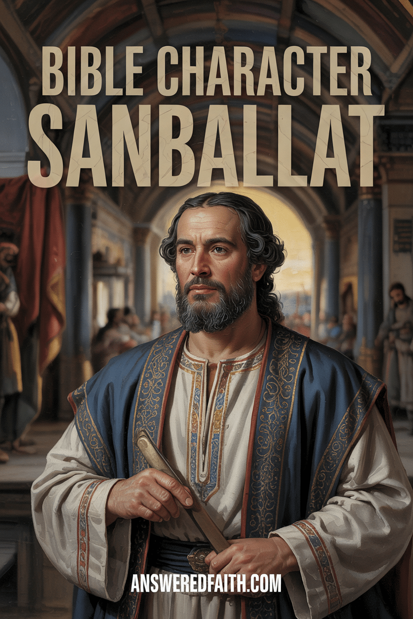 Overcoming Fear: Sanballat's Role in Nehemiah's Journey