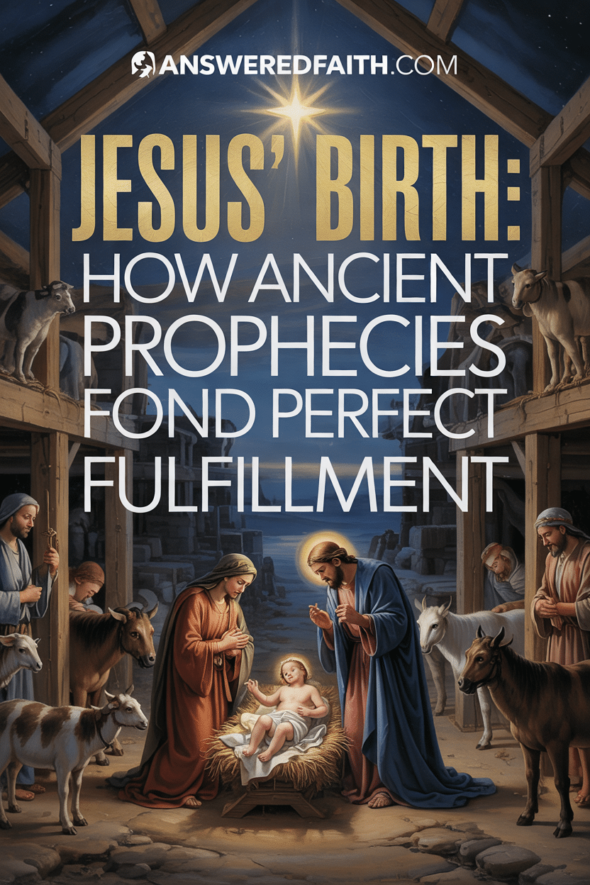Jesus' Birth: Ancient Prophecies Fulfilled in Perfect Harmony