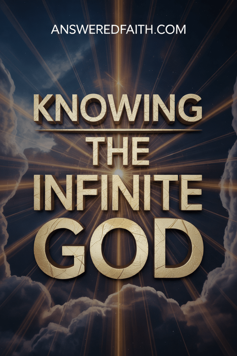 Knowing the Infinite God: Unraveling Faith's Mystery