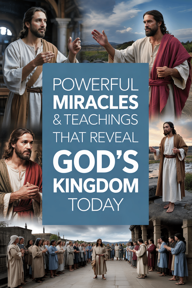 Discover Miracles and Teachings of God's Kingdom Today