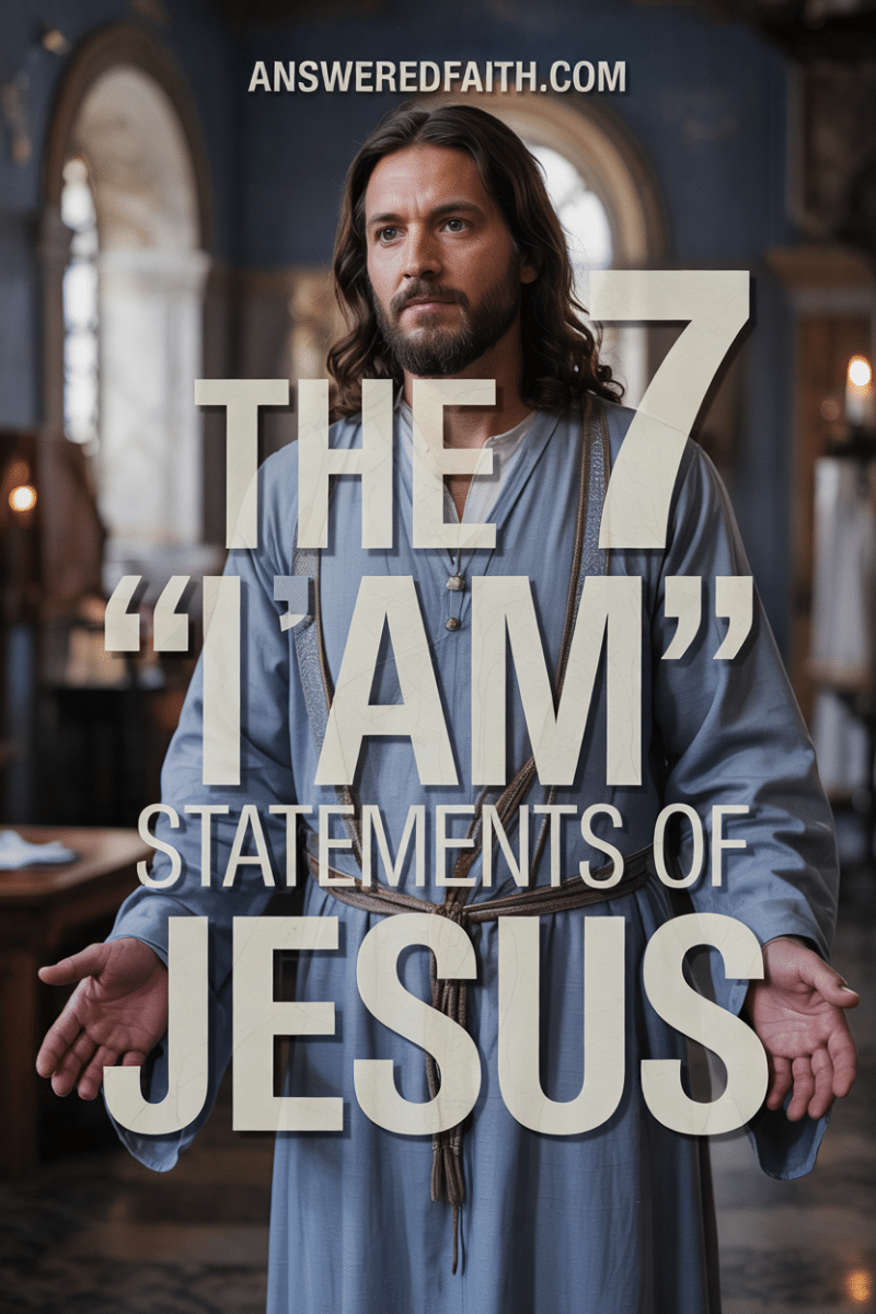 Discover the 7 Life-Changing I Am Statements of Jesus