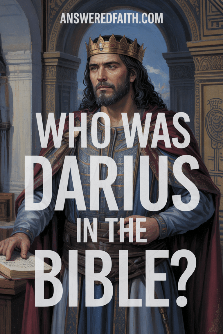 Darius in the Bible: Leadership and Divine Intervention