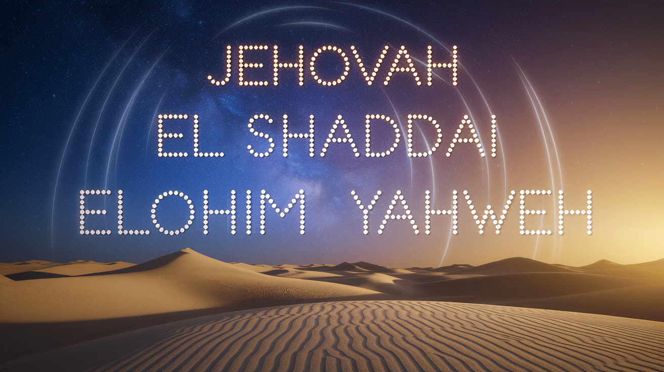 Discover God's Character: Names That Reveal His Nature