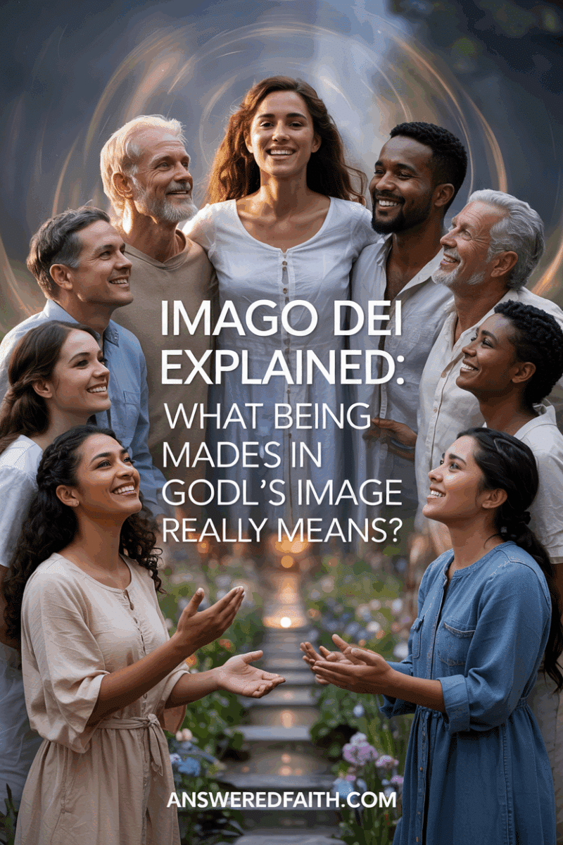 Understanding Imago Dei: Being Made in God's Image