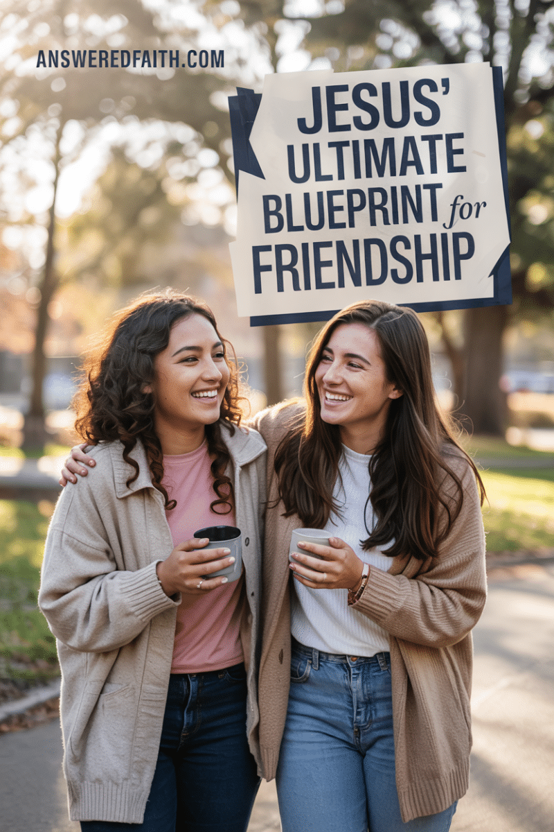 Discover Jesus' Blueprint for True Friendship Today