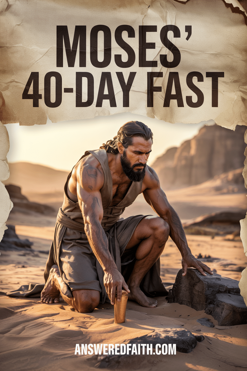 Moses' 40-Day Fast: 7 Powerful Lessons from Scripture's First Fast